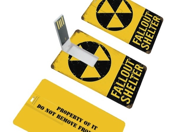 GIVEAWAY: Hugh Howey’s Fallout Shelter USB Drives - The Down Deep